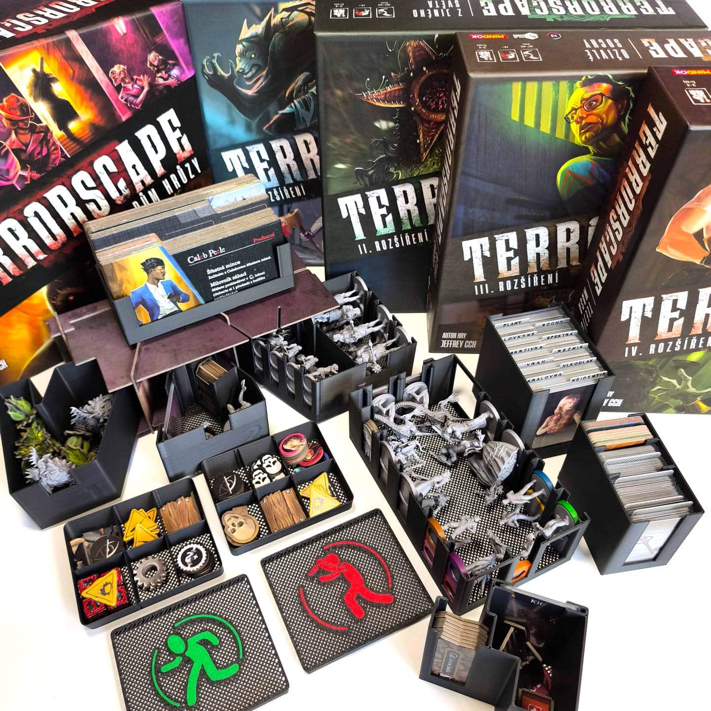 Insert: Terrorscape + 4 rozšíření - insertyherman.cz